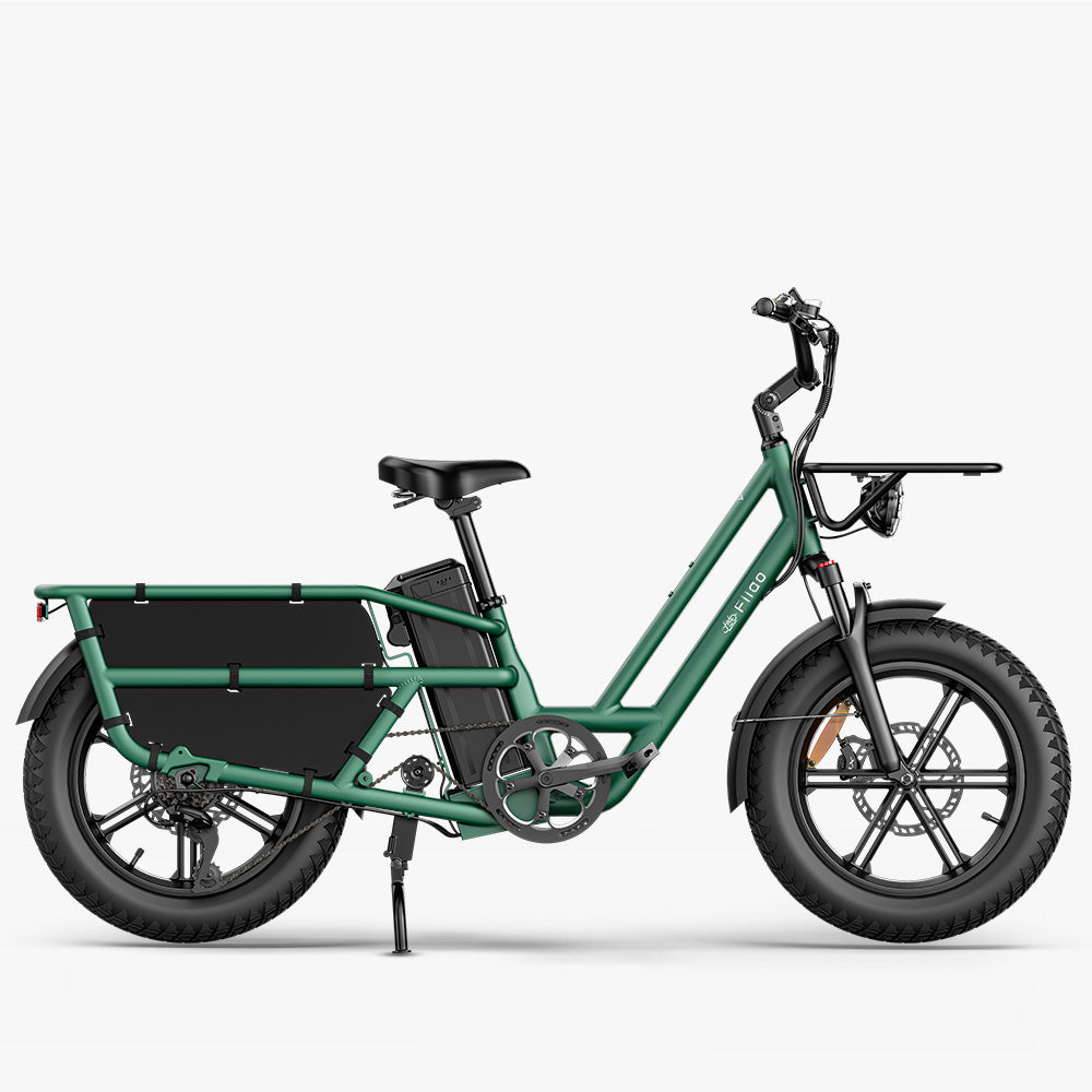 FIido T2 - Longtail Lasten-E-Bike mit Fat Tire